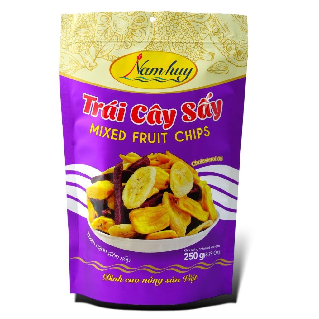 Trái Cây Sấy 250g - NAM HUY ĐỒNG THÁP