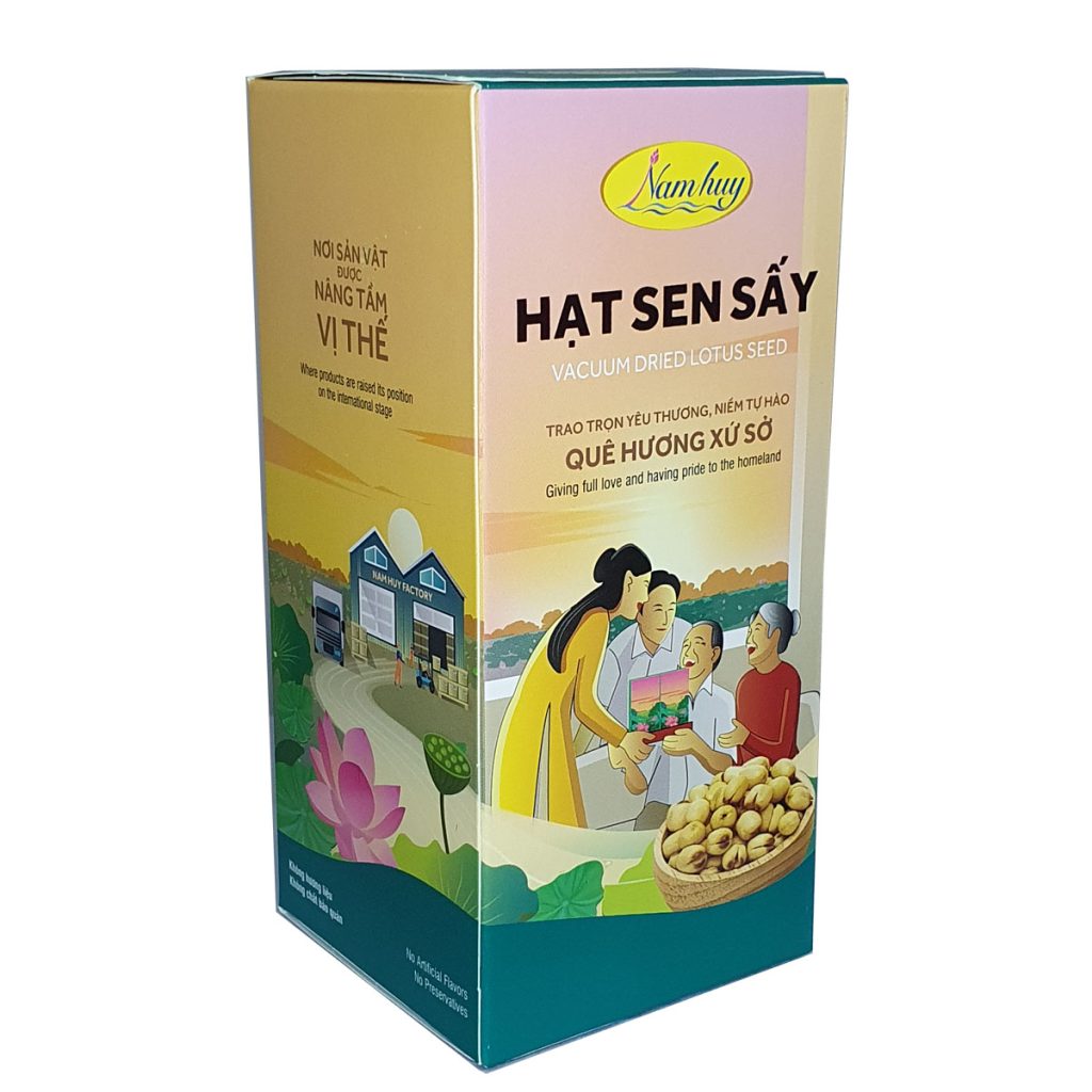 Hạt sen sấy 200g (OCOP 5 sao) - NAM HUY ĐỒNG THÁP